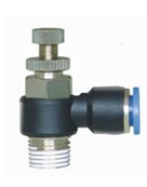 One Touch Push-In Elbow Pneumatic Tube Fitting PL8-02