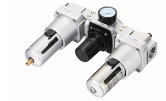 AC4010-04 Air Source Treatment Unit, Filter Regulator And Lubricator ...