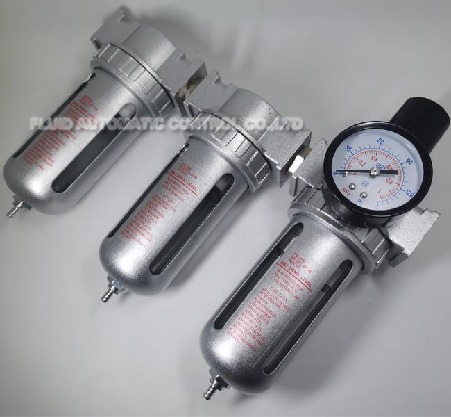Air Source Treatment Unit Group Filter Regulator And Lubricator For ...